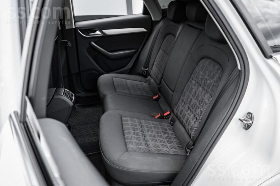Balts Audi Q3 2017 Rīga, ar dzinēja tilpumu 2.00 L un nobraukumu 146 tūkst. km par 15950 €, foto 14 vietnē AUTOMOTO.COM.LV