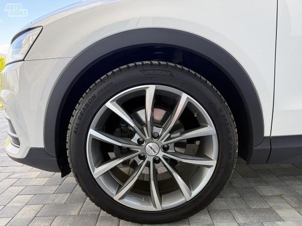 White Audi Q3 2017 in Kaunas, with an engine capacity of 1.40 L and mileage of 85 thousand km for 13800 €, photo 4 on AUTOMOTO.COM.LV