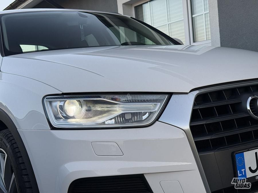 White Audi Q3 2017 in Kaunas, with an engine capacity of 1.40 L and mileage of 85 thousand km for 13800 €, photo 5 on AUTOMOTO.COM.LV