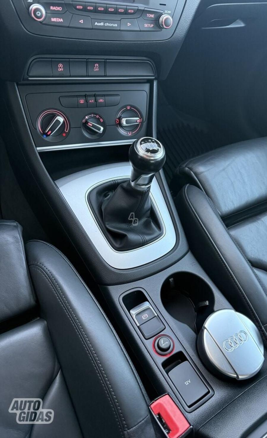 White Audi Q3 2017 in Kaunas, with an engine capacity of 1.40 L and mileage of 85 thousand km for 13800 €, photo 11 on AUTOMOTO.COM.LV