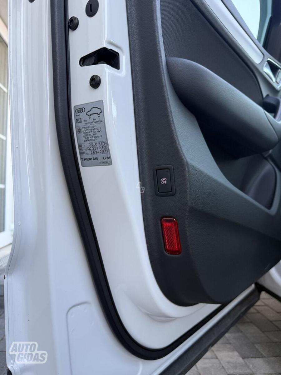 White Audi Q3 2017 in Kaunas, with an engine capacity of 1.40 L and mileage of 85 thousand km for 13800 €, photo 12 on AUTOMOTO.COM.LV