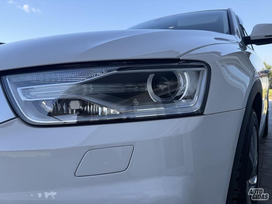 White Audi Q3 2017 in Kaunas, with an engine capacity of 1.40 L and mileage of 85 thousand km for 13800 €, photo 14 on AUTOMOTO.COM.LV