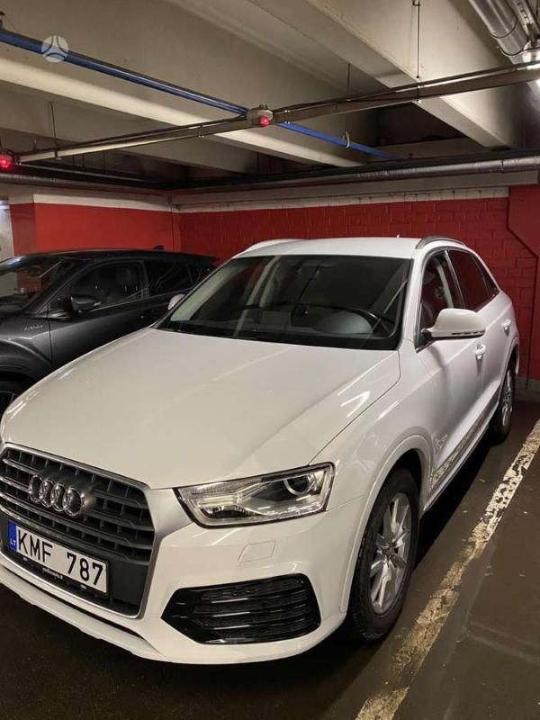 Balts Audi Q3 2018 Viļņa, ar dzinēja tilpumu 1.40 L un nobraukumu 75 tūkst. km par 16500 €, foto 2 vietnē AUTOMOTO.COM.LV