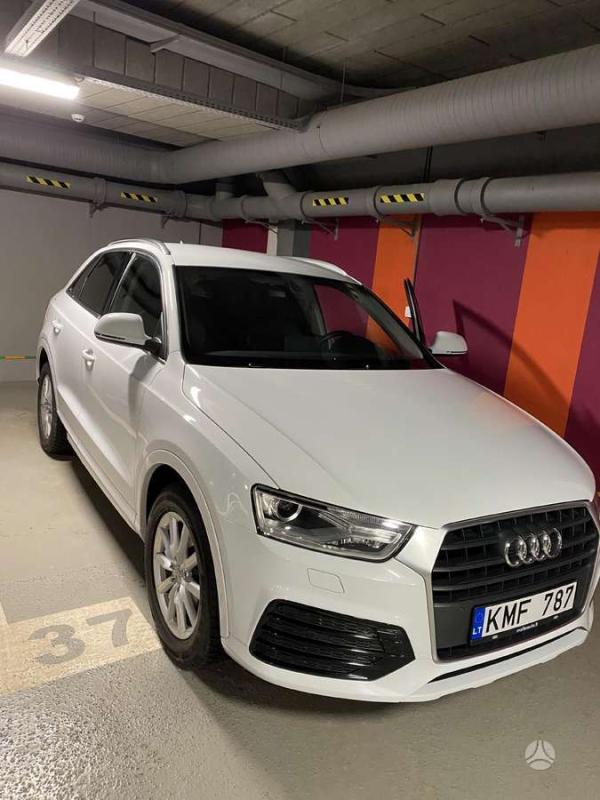 Balts Audi Q3 2018 Viļņa, ar dzinēja tilpumu 1.40 L un nobraukumu 75 tūkst. km par 16500 €, foto 4 vietnē AUTOMOTO.COM.LV