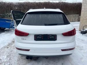 White Audi Q3 2018 in Klaipeda, with an engine capacity of 1.98 L and mileage of 187 thousand km for 16200 €, photo 13 on AUTOMOTO.COM.LV
