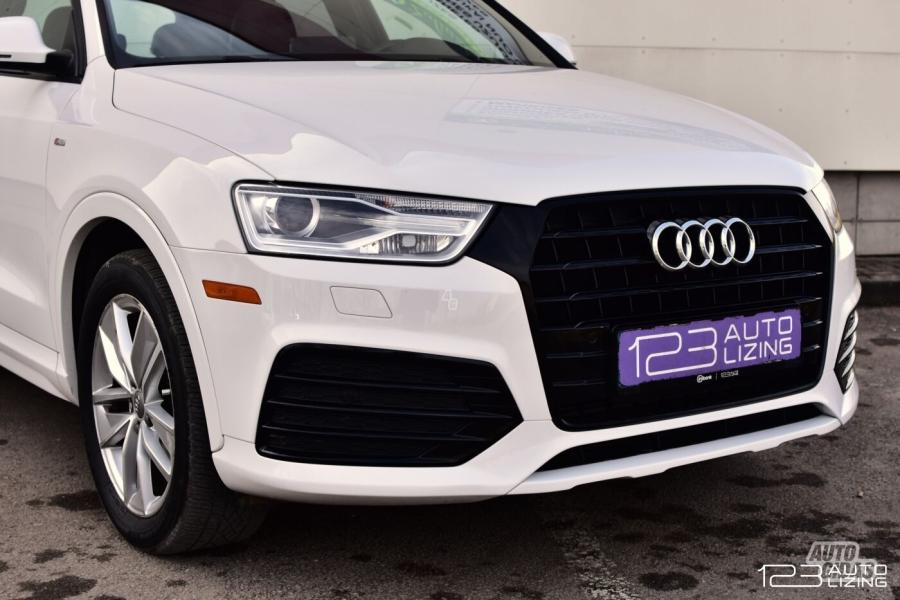 White Audi Q3 2018 in Kretinga, with an engine capacity of 2.00 L and mileage of 80 thousand km for 17500 €, photo 6 on AUTOMOTO.COM.LV