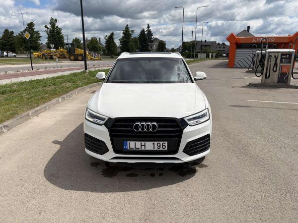 Белый Ауди Ку3 2018 в Таураге, объемом двигателя 2.00 л и пробегом 72 тыс. км за 15200 €, фото 7 на AUTOMOTO.COM.LV