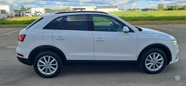 Balts Audi Q3 2018 Panevēža, ar dzinēja tilpumu 2.00 L un nobraukumu 139 tūkst. km par 12900 €, foto 6 vietnē AUTOMOTO.COM.LV