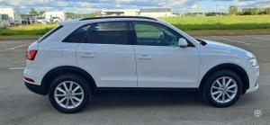 White Audi Q3 2018 in Panevezys, with an engine capacity of 2.00 L and mileage of 139 thousand km for 12900 €, photo 7 on AUTOMOTO.COM.LV