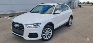 White Audi Q3 2018 in Panevezys, with an engine capacity of 2.00 L and mileage of 139 thousand km for 12900 €, photo 9 on AUTOMOTO.COM.LV