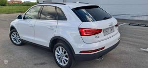 White Audi Q3 2018 in Panevezys, with an engine capacity of 2.00 L and mileage of 139 thousand km for 12900 €, photo 11 on AUTOMOTO.COM.LV