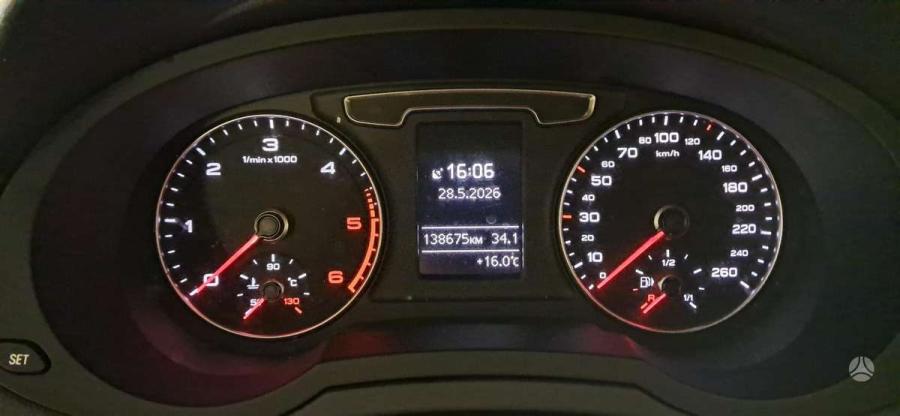 White Audi Q3 2018 in Panevezys, with an engine capacity of 2.00 L and mileage of 139 thousand km for 12900 €, photo 30 on AUTOMOTO.COM.LV