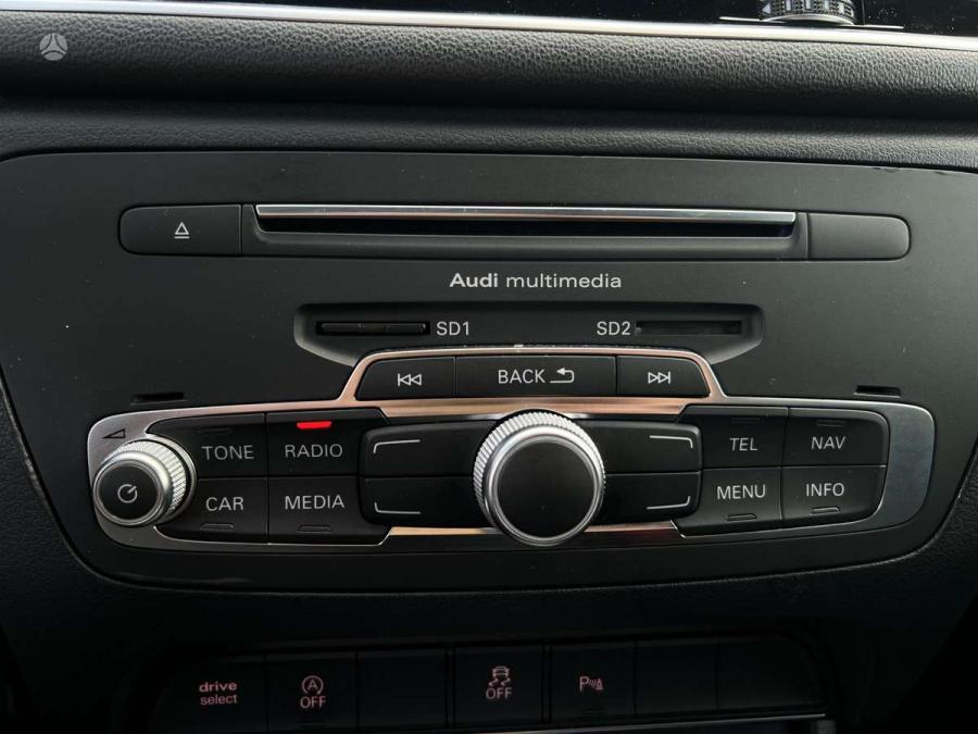 White Audi Q3 2018 in Kaunas, with an engine capacity of 2.00 L and mileage of 195 thousand km for 14499 €, photo 18 on AUTOMOTO.COM.LV