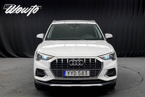 White Audi Q3 2019 in Kaunas, with an engine capacity of 0.00 L and mileage of 90 thousand km for 28314 €, photo 2 on AUTOMOTO.COM.LV