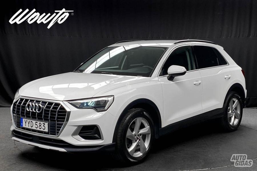 Balts Audi Q3 2019 Kauņa, ar dzinēja tilpumu 0.00 L un nobraukumu 90 tūkst. km par 28249 €, foto 1 vietnē AUTOMOTO.COM.LV