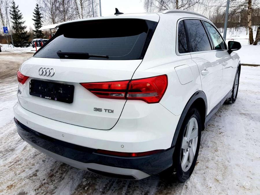 Balts Audi Q3 2019 Šauļi, ar dzinēja tilpumu 1.97 L un nobraukumu 183 tūkst. km par 18900 €, foto 4 vietnē AUTOMOTO.COM.LV