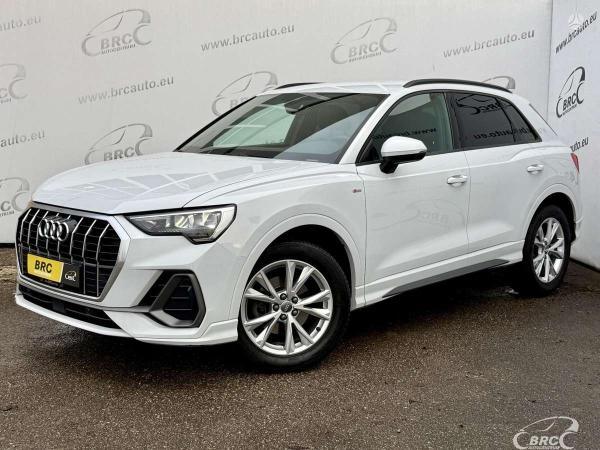 Balts Audi Q3 2019 Klaipėda, ar dzinēja tilpumu 1.50 L un nobraukumu 109 tūkst. km par 22900 €, foto 1 vietnē AUTOMOTO.COM.LV