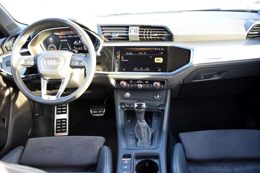 White Audi Q3 2019 in Taurage, with an engine capacity of 1.97 L and mileage of 190 thousand km for 19500 €, photo 15 on AUTOMOTO.COM.LV