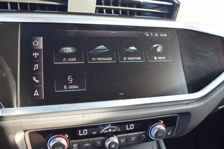 White Audi Q3 2019 in Taurage, with an engine capacity of 1.97 L and mileage of 190 thousand km for 19500 €, photo 25 on AUTOMOTO.COM.LV