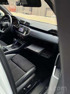 White Audi Q3 2019 in Riga, with an engine capacity of 2.00 L and mileage of 200 thousand km for 21800 €, photo 12 on AUTOMOTO.COM.LV