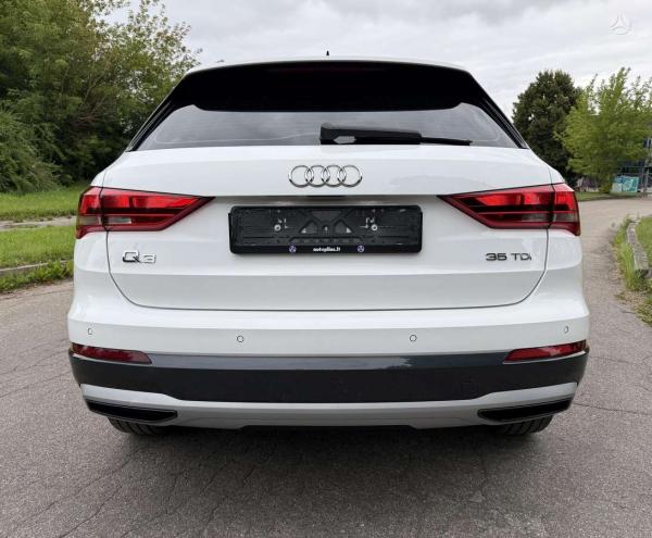 White Audi Q3 2019 in Siauliai, with an engine capacity of 1.97 L and mileage of 183 thousand km for 17200 €, photo 5 on AUTOMOTO.COM.LV