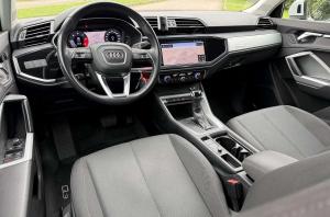 White Audi Q3 2019 in Siauliai, with an engine capacity of 1.97 L and mileage of 183 thousand km for 17200 €, photo 9 on AUTOMOTO.COM.LV