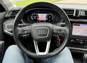 White Audi Q3 2019 in Siauliai, with an engine capacity of 1.97 L and mileage of 183 thousand km for 17200 €, photo 15 on AUTOMOTO.COM.LV