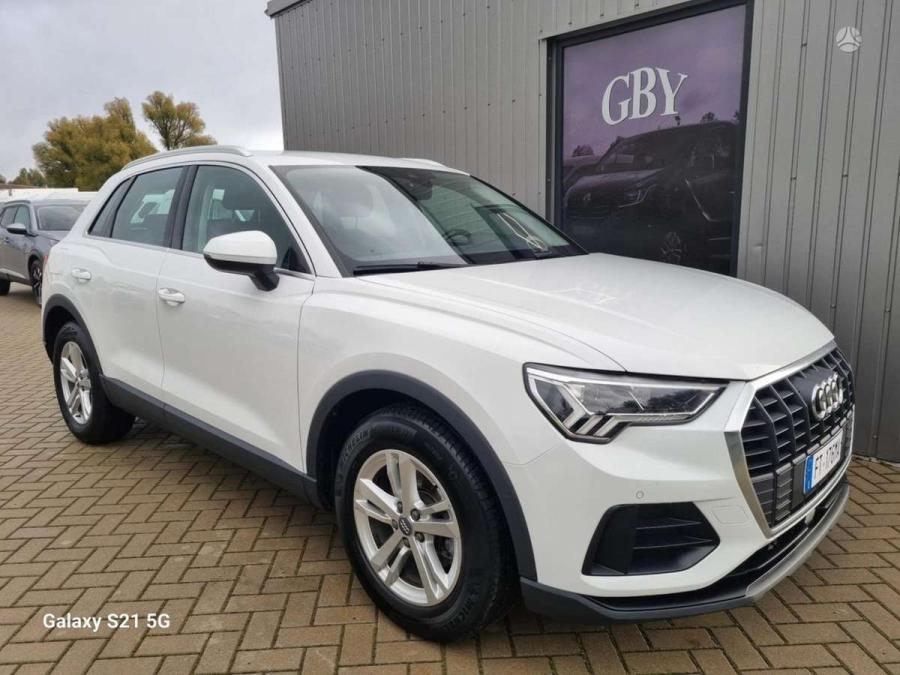 White Audi Q3 2019 in Taurage, with an engine capacity of 2.00 L and mileage of 206 thousand km for 17500 €, photo 4 on AUTOMOTO.COM.LV