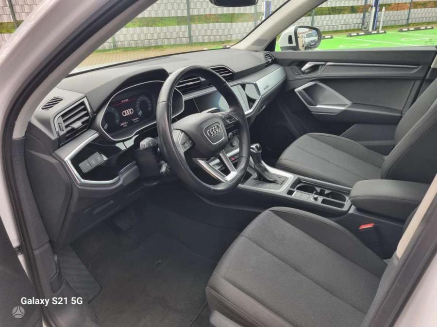 White Audi Q3 2019 in Taurage, with an engine capacity of 2.00 L and mileage of 206 thousand km for 17500 €, photo 10 on AUTOMOTO.COM.LV