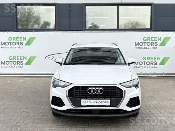 White Audi Q3 2020 in Riga, with an engine capacity of 1.50 L and mileage of 96 thousand km for 21500 €, photo 7 on AUTOMOTO.COM.LV