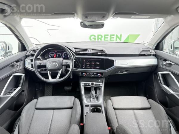 White Audi Q3 2020 in Riga, with an engine capacity of 1.50 L and mileage of 96 thousand km for 21500 €, photo 9 on AUTOMOTO.COM.LV