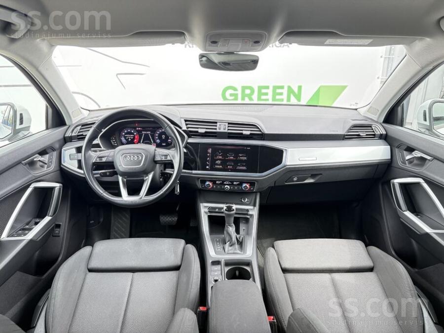 Balts Audi Q3 2020 Rīga, ar dzinēja tilpumu 1.50 L un nobraukumu 96 tūkst. km par 21500 €, foto 10 vietnē AUTOMOTO.COM.LV