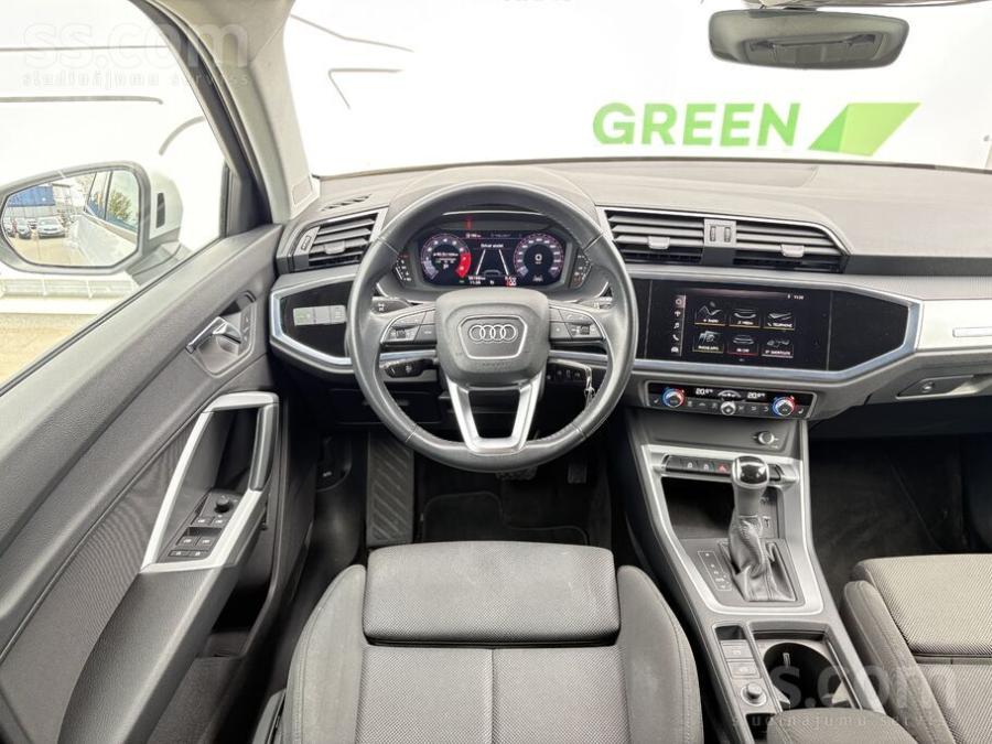 Balts Audi Q3 2020 Rīga, ar dzinēja tilpumu 1.50 L un nobraukumu 96 tūkst. km par 21500 €, foto 11 vietnē AUTOMOTO.COM.LV