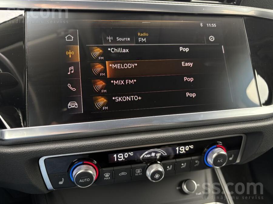Balts Audi Q3 2020 Rīga, ar dzinēja tilpumu 1.50 L un nobraukumu 96 tūkst. km par 21500 €, foto 28 vietnē AUTOMOTO.COM.LV