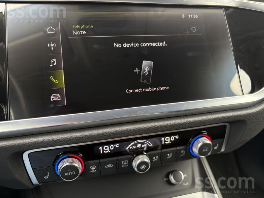 Balts Audi Q3 2020 Rīga, ar dzinēja tilpumu 1.50 L un nobraukumu 96 tūkst. km par 21500 €, foto 30 vietnē AUTOMOTO.COM.LV