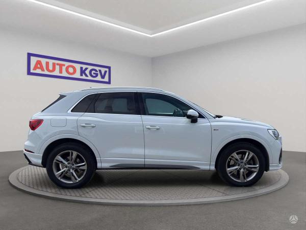 White Audi Q3 2020 in Kaunas, with an engine capacity of 2.00 L and mileage of 99 thousand km for 19999 €, photo 6 on AUTOMOTO.COM.LV