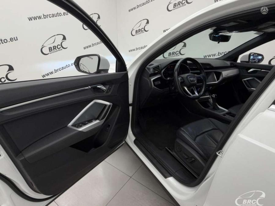 Balts Audi Q3 2020 Viļņa, ar dzinēja tilpumu 2.00 L un nobraukumu 181 tūkst. km par 17500 €, foto 19 vietnē AUTOMOTO.COM.LV