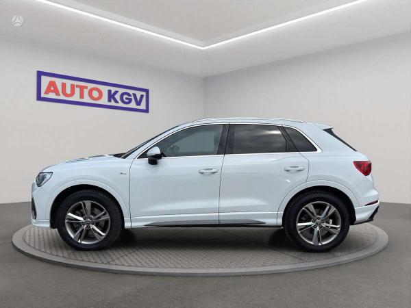 White Audi Q3 2020 in Kaunas, with an engine capacity of 2.00 L and mileage of 99 thousand km for 19999 €, photo 3 on AUTOMOTO.COM.LV
