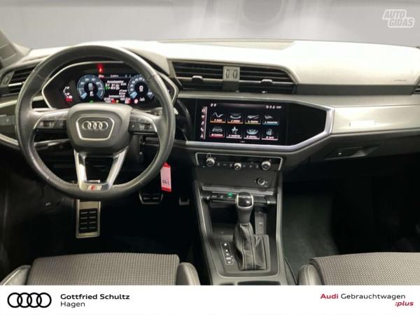 White Audi Q3 2021 in Kaunas, with an engine capacity of 1.40 L and mileage of 67 thousand km for 30074 €, photo 6 on AUTOMOTO.COM.LV