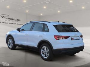 White Audi Q3 2021 in Kaunas, with an engine capacity of 2.00 L and mileage of 63 thousand km for 33092 €, photo 4 on AUTOMOTO.COM.LV