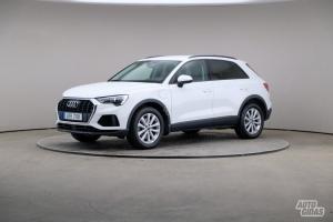 White Audi Q3 2021 in Kaunas, with an engine capacity of 0.00 L and mileage of 24 thousand km for 28236 €, photo  on AUTOMOTO.COM.LV