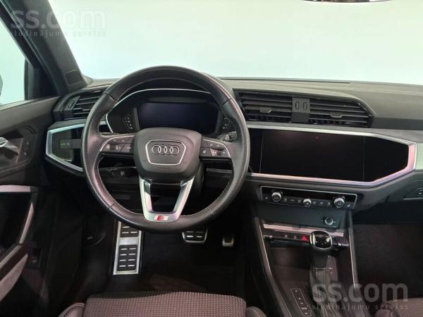 White Audi Q3 2021 in Riga, with an engine capacity of 2.00 L and mileage of 70 thousand km for 31490 €, photo 10 on AUTOMOTO.COM.LV