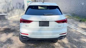 White Audi Q3 2021 in Ukmerge, with an engine capacity of 1.98 L and mileage of 61 thousand km for 9999 €, photo 3 on AUTOMOTO.COM.LV