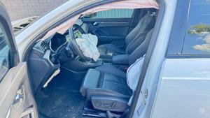 White Audi Q3 2021 in Ukmerge, with an engine capacity of 1.98 L and mileage of 61 thousand km for 9999 €, photo 11 on AUTOMOTO.COM.LV