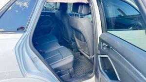 White Audi Q3 2021 in Ukmerge, with an engine capacity of 1.98 L and mileage of 61 thousand km for 9999 €, photo 17 on AUTOMOTO.COM.LV