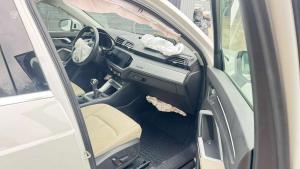 White Audi Q3 2021 in Ukmerge, with an engine capacity of 1.98 L and mileage of 95 thousand km for 8499 €, photo 16 on AUTOMOTO.COM.LV