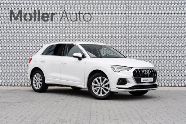 Balts Audi Q3 2021 Mārupe, ar dzinēja tilpumu 1.50 L un nobraukumu 46 tūkst. km par 25150 €, foto 3 vietnē AUTOMOTO.COM.LV