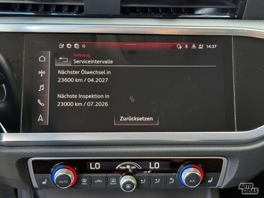 Белый Ауди Ку3 2022 в Каунас, объемом двигателя 1.40 л и пробегом 95 тыс. км за 27972 €, фото 15 на AUTOMOTO.COM.LV