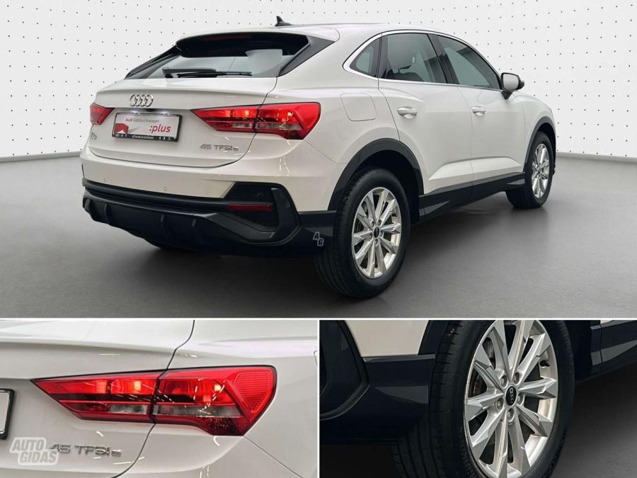 White Audi Q3 2022 in Kaunas, with an engine capacity of 1.40 L and mileage of 42 thousand km for 32151 €, photo 17 on AUTOMOTO.COM.LV
