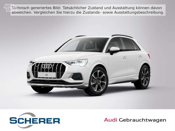 White Audi Q3 2022 in Kaunas, with an engine capacity of 2.00 L and mileage of 91 thousand km for 33197 €, photo 1 on AUTOMOTO.COM.LV